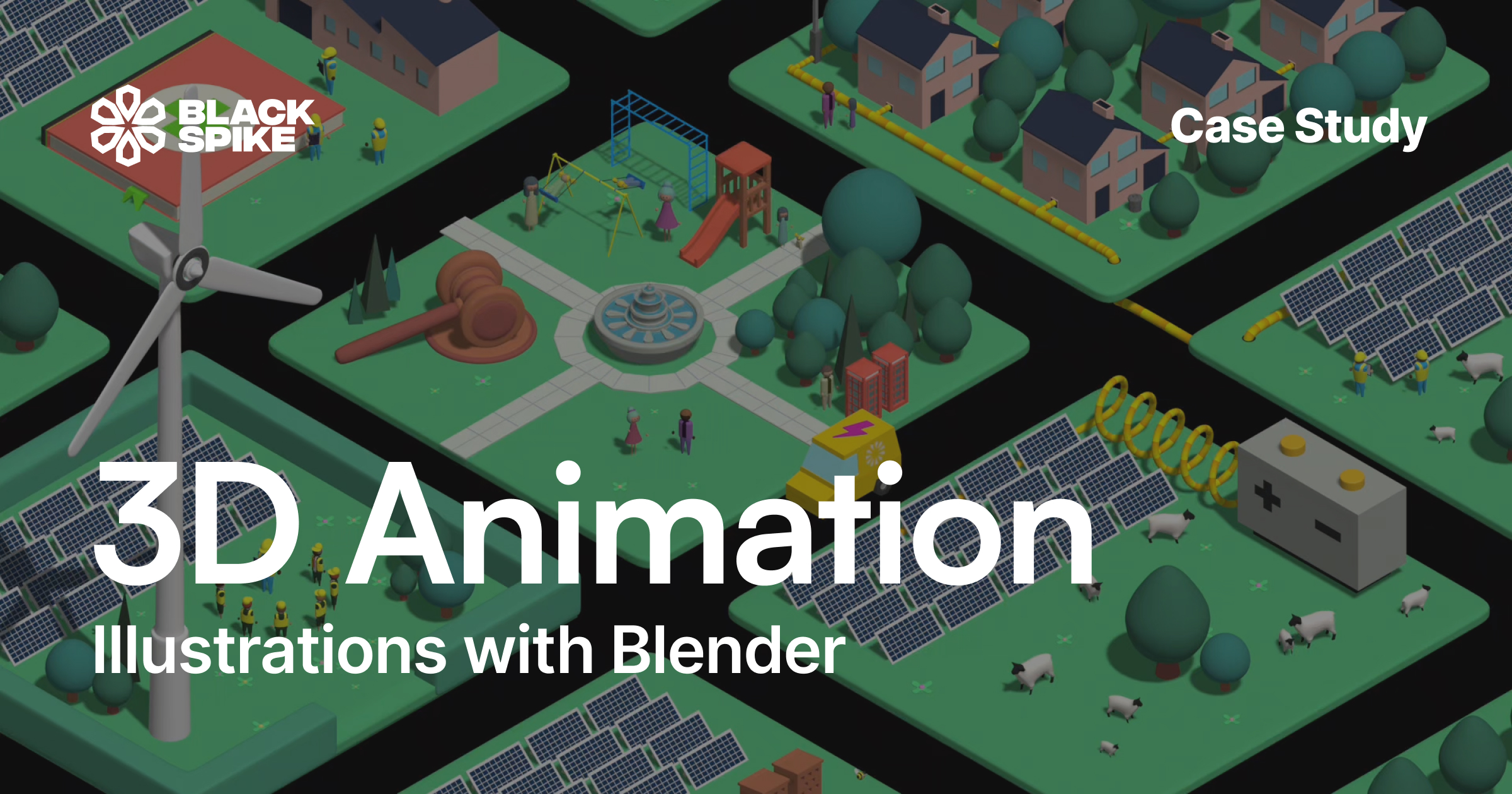 3D Animation | case study | blackspike design - web design & development with Astro, Vue, Nuxt ...