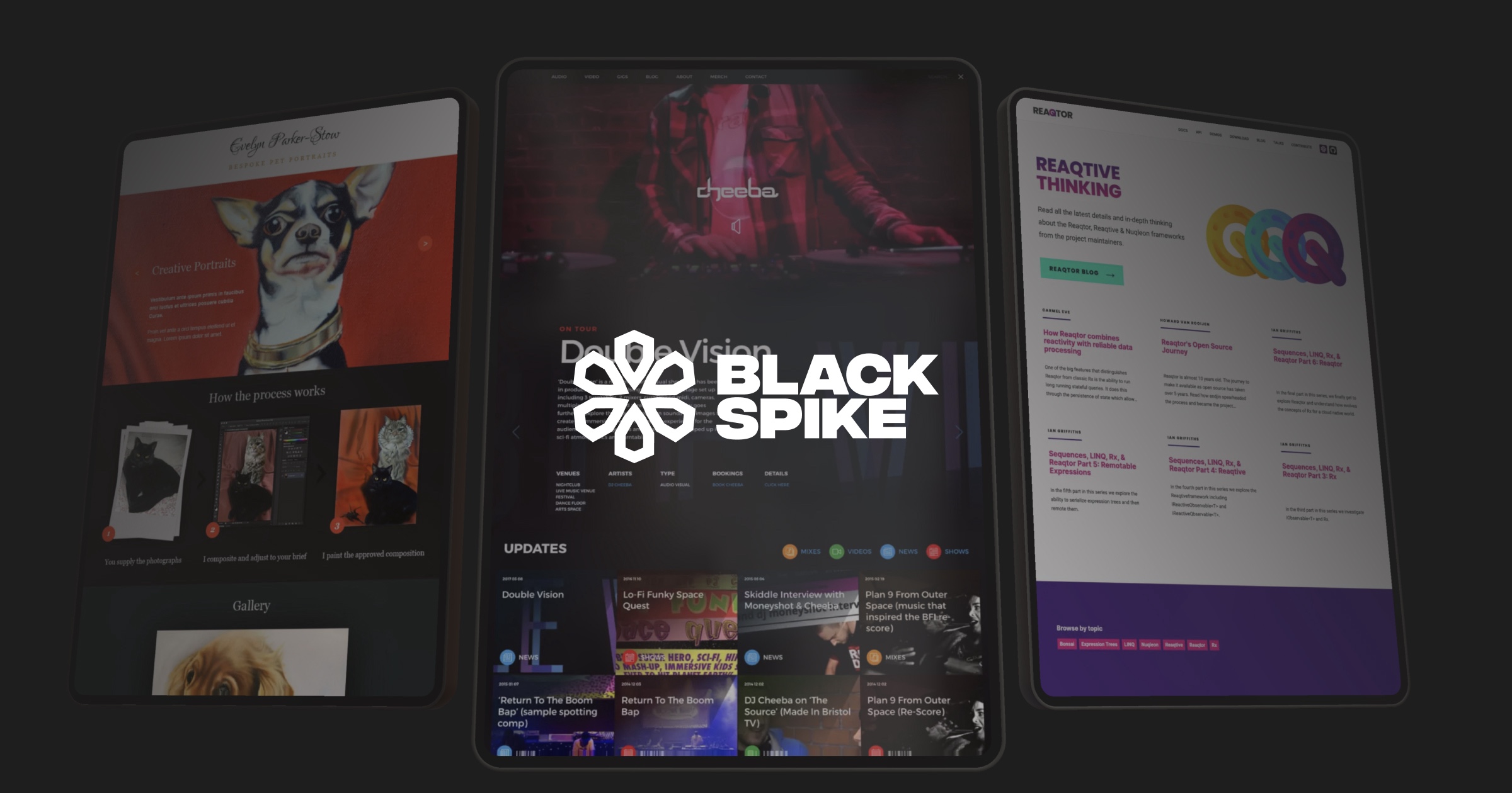 Web Design | blackspike design - web design & development with Astro, Vue, Nuxt & Wordpress