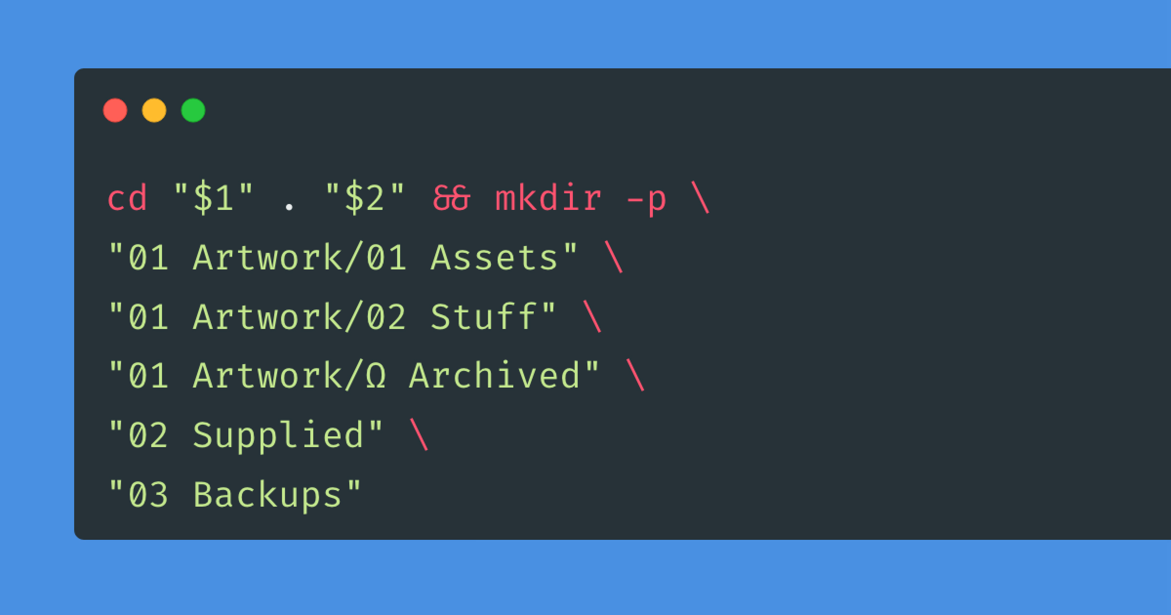Project Folder Structure With Quick Actions Blackspike Blog Blackspike Design Web Design